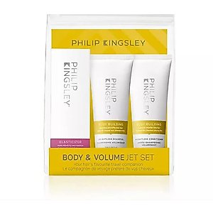 Philip Kingsley Haircare Body & Volume Travel Set, Body Building Shampoo and Conditioner Volumizing for Fine Limp Flat Fly Away Hair, Deep-Conditioning Hair Mask, Adds Volume and Shine
