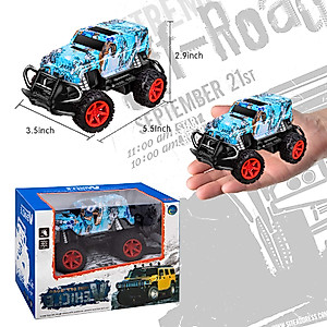 NARRIO Kids Toys for 3 4 5 6 Year Old Birthday Gift, Remote Control Car for Boys 3-5 RC Cars Monster Trucks Age 4-7, Christmas Teen Gifts for 3-7 Year Old , Toddler Age 2-6