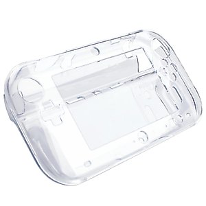 Clear Crystal Hard Skin Case Cover for Nintendo Wii U Gamepad Remote Controller Scratch-resistant Protective Cover Controller Protection
