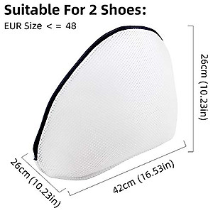 GOGOODA 7 Set Laundry Mesh Bags Delicates Plus 2 Set Sneaker Shoe Wash Bags