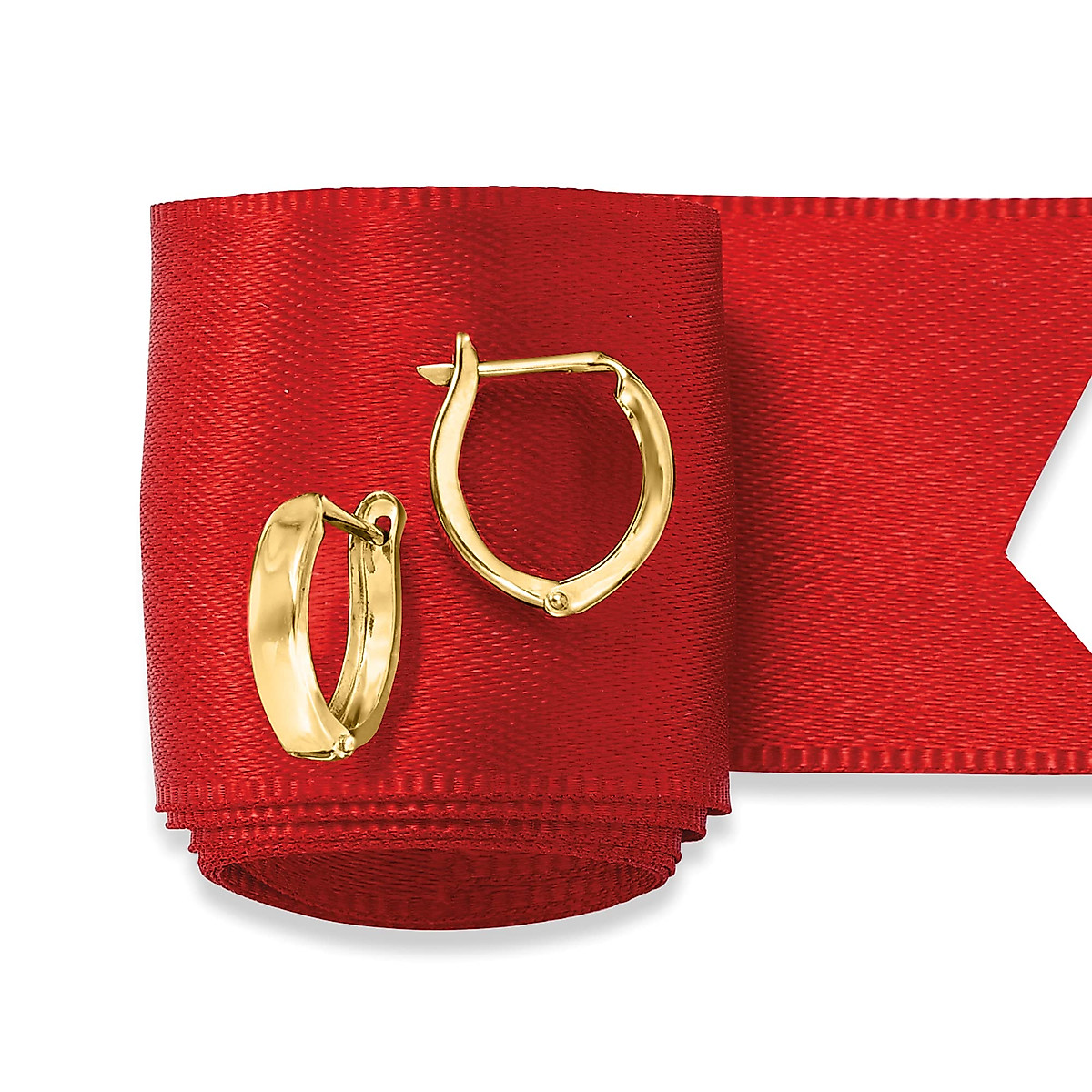 RS Pure by Ross-Simons 14kt Yellow Gold Huggie Hoop Earrings