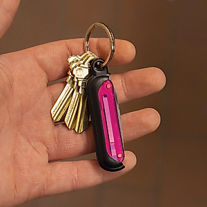 Bundle of BLACK SwissQlip for 91mm Victorinox Swiss Army Knife models & SwissLinQ Keychain Case for Classic SD Models