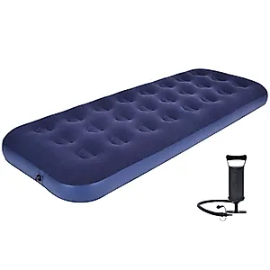 DIMAR GARDEN Single Size Air Mattress Inflatable Camping Bed Sleeping Pad,Include Pump