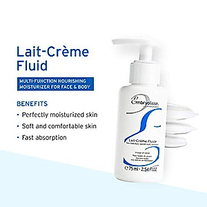 Embryolisse Lait Creme Fluid, 2.54 Fl Oz
