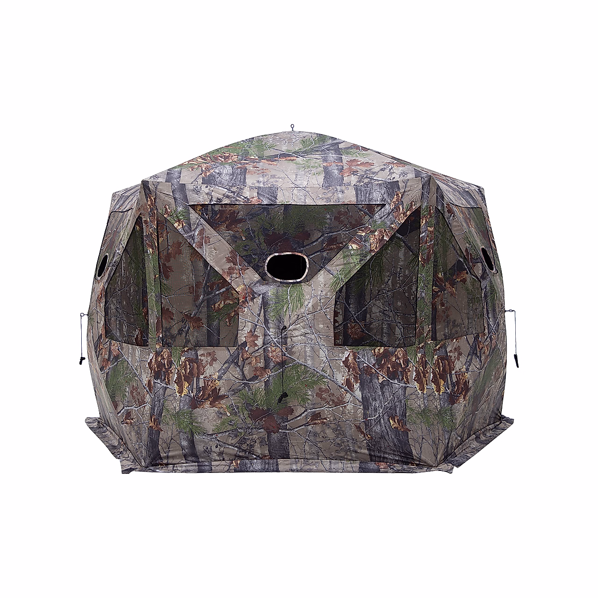 Barronett Blinds PT550BW Pentagon Pop Up Portable Hunting Blind, Bloodtrail Backwoods Camo