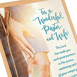 Dayspring Clergy Appreciation Day Card to Pastor and Wife (Wonderful Pastor)