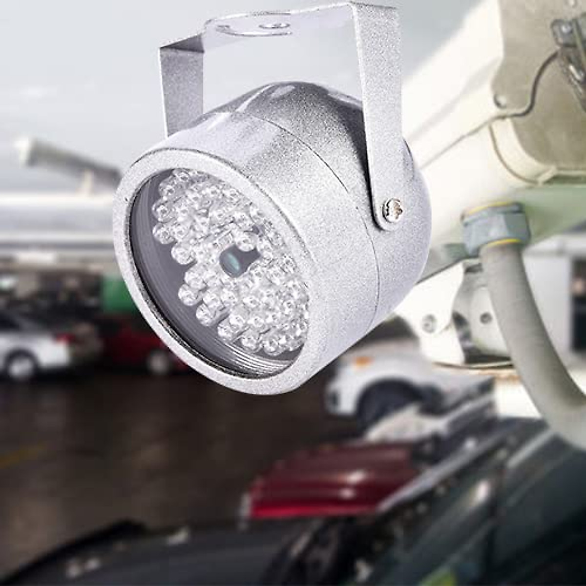 48 LED IR Lights,Intelligent Waterproof Infrared Night Vision Light for Security CCTV Camera,48-LED IR Light for Indoor or Outdoor Lights