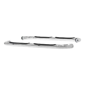ARIES 203033-2 3-Inch Round Polished Stainless Steel Nerf Bars, No-Drill, Select Mazda B-Series, Ford Ranger