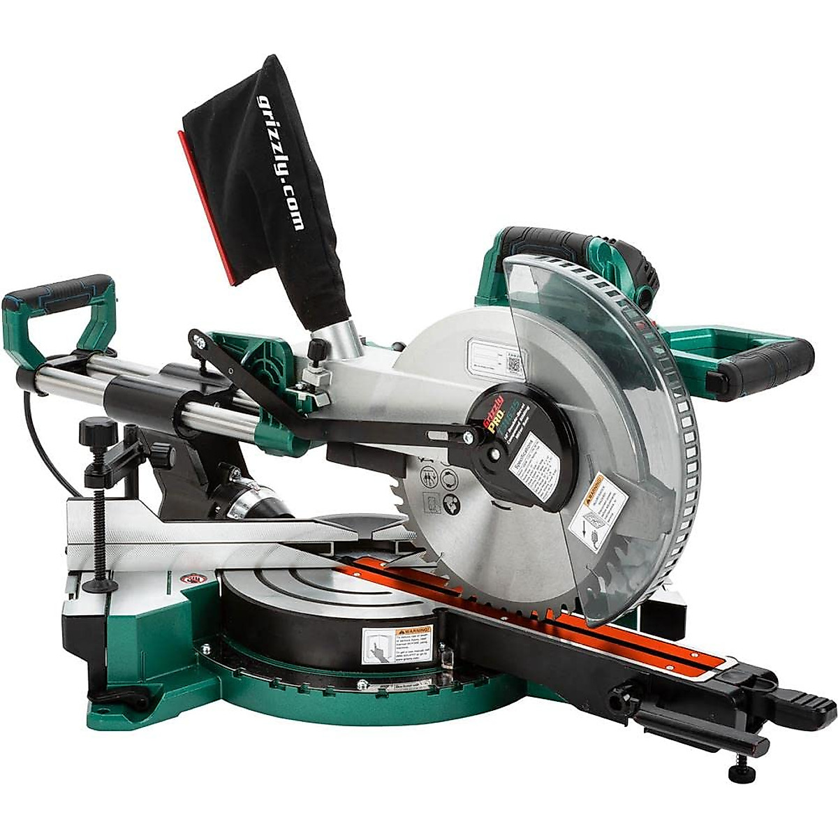Grizzly PRO T31635-12" Double-Bevel Sliding Compound Miter Saw