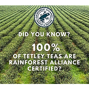 Tetley British Blend Premium Black Tea, 320 Tea Bags, Rainforest Alliance Certified, 320 Count (Pack of 1)
