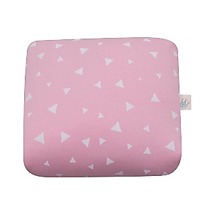 JYOKO Kids Reducer Cushion Infant Head & Baby Body Support Antiallergic 100% Cotton (Head, Body and Back Support, Pink Sparkles) 3 Parts