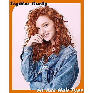 ORYNNE Ceramic Curling Iron, 3/4 Inch Barrel, Digital Temp Control, Fast Heat Up, 7 Adjustable Temperatures, 60 Min Auto Shut Off