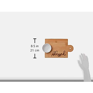 Bountiful Blessings by Precious Moments Set/2 Blessed Cutting Board and Bowl