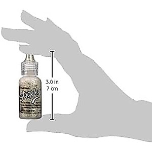 Ranger, Platinum Stickles Glitter Glue 1/2-Ounce, 1/2 Ounce
