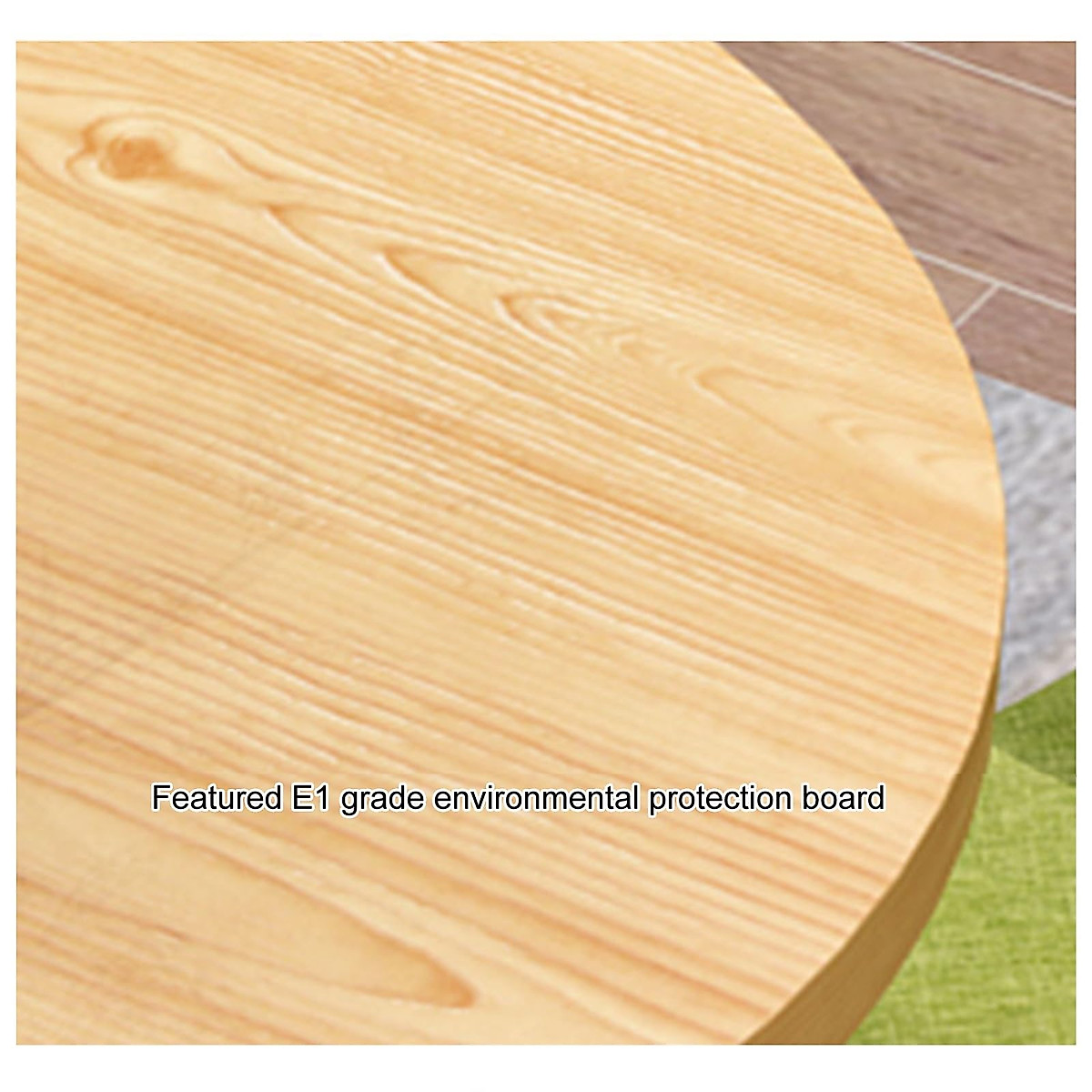 PAKMEZ Reception Table and Chair Combination, Negotiation Table Sales Office Shops Meetings Small Round Tables, Business Conference Room Coffee Table, Suitable for Lounge (Color : Green)