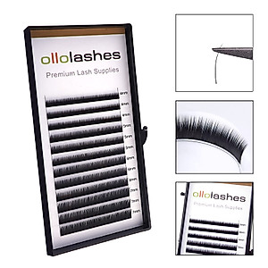 Bottom Lash Extension J Curl 0.07mm Mix4-7mm 4mm 5mm 6mm 7mm Black Color Bottom Lash Extensions (Mix4-7mm 0.07 J Curl)