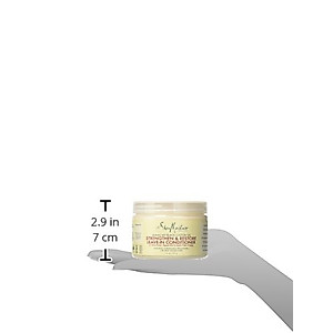 SheaMoisture Leave-In Conditioner with Pure Jamaican Black Castor Oil for Damaged, Over-Processed Hair - Softens and Detangles, 11.5 oz