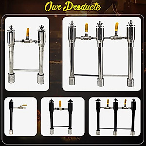 Propane Burner For Propane Forge (Stainless Steel) Knife Forge Furnace Foundry Raku Kiln Melting Furnace Blacksmith Tool