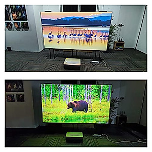 D6U 2100 ANSI Laser Projector 4K Ultra-Short Throw HDR10 Smart TV 3+64G 5G WiFi 10W Speaker Home Theater