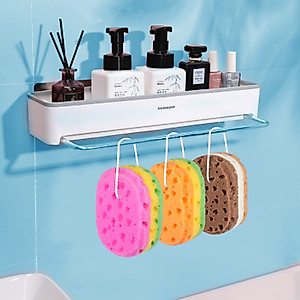 3 Pcs Bath Sponge for Women/Men, ＴＩＺＹＦＦ Exfoliating Body Sponges Bath Sponges, 3 Colors Pouf Foam Loofahs Sponge to Spa Reusable