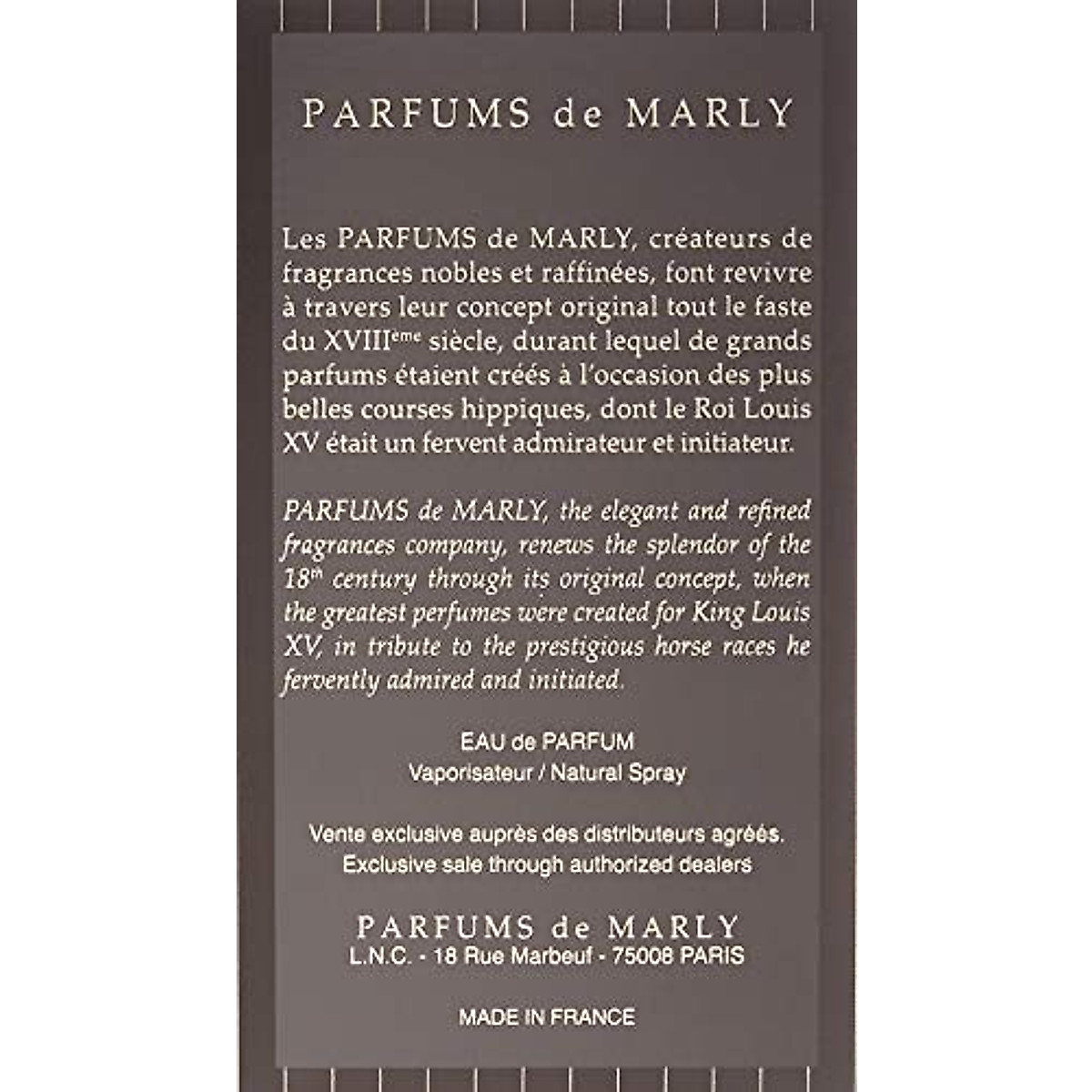 PARFUMS de MARLY - Herod - 2.5 Fl Oz - Eau De Parfum For Men - Top notes Cinnamon, Pepper - Heart notes Tobacco Leaf, Incense, Ciste, Osmanthus - Base notes Vanilla pods, Musk, Woody accord - 75ml