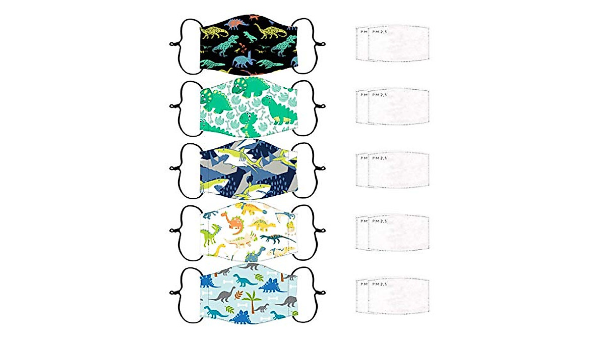 KYLEON Kids Adjustable Masks for School & Play