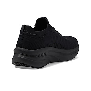 Skechers Women's Slip on Athletic Styling Health Care Professional Shoe, 7 Black