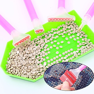 Mingming Diamond Painting Fairy and Tiger Angel DIY 5D Full Drill Round for Beginners Fantasy Forest Art Kit Crafts Adults Kits Accessories Dot Paint Gem Numbers 12X16in