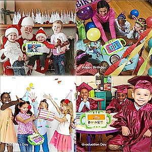 Kids Tablet 7 inch Tablet for Kids 64GB Toddler Tablet with Case Software Installed, Kids Learning Tablet with WiFi for Boys Girls, Android Tablet with Dual Camera Parental Control YouTube Netflix