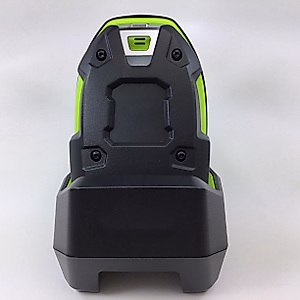 Zebra LI3678-SR (Standard Range) Ultra-Rugged Cordless Barcode Scanner Kit (Bluetooth,Linear Imager,2D/1D,IP52,Black), includes CradleFIPS, Vibration Motor, Cradle, Power Supply