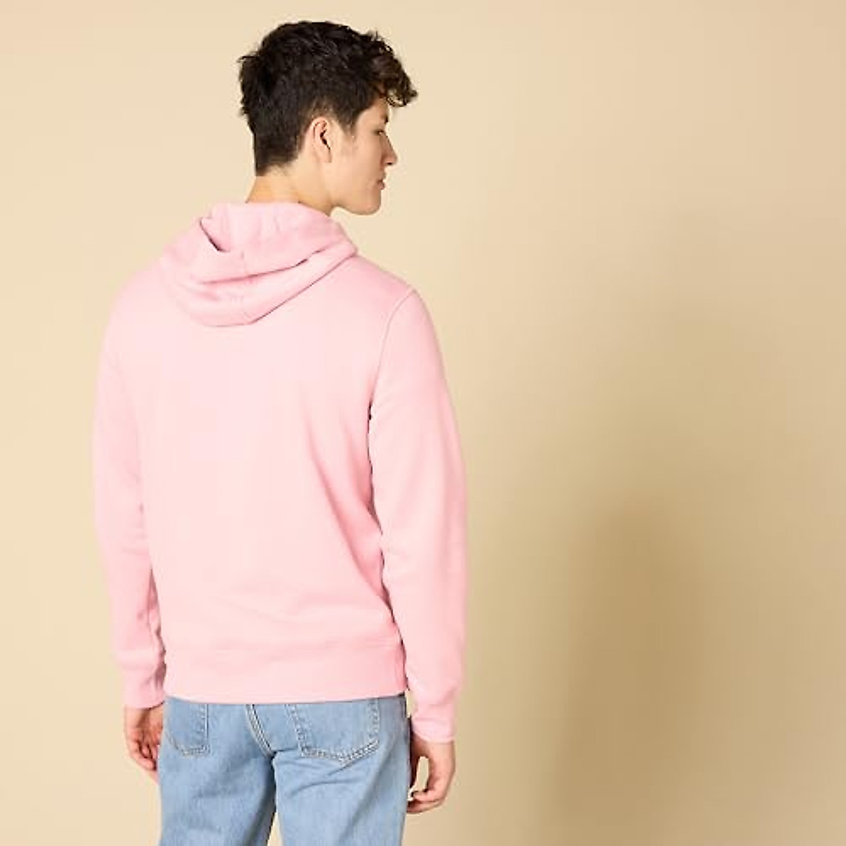 Amazon Essentials Men's Sweatshirt Hoodie, Pink, XX-Large, Big & Tall Options Available