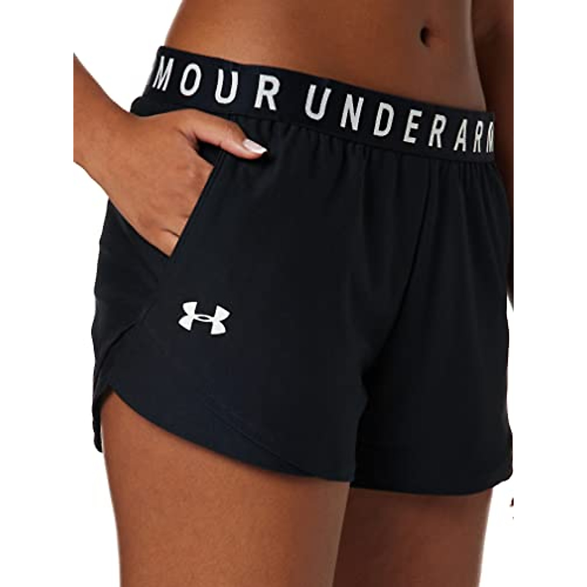Under Armour Women's UA Play Up Shorts 3.0 SM Black