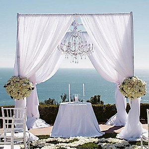Tableclothsfactory 4 Post Height Adjustable Canopy Chuppah Mandap Wedding Photo - Hardware Kit Only