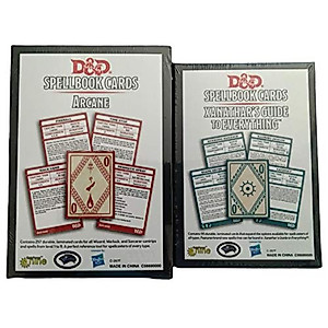 Dungeons and Dragons Spellbook Cards Bundle (8 Items): Cleric, Druid, Bard, Martial Powers & Races, Paladin, Ranger, Arcane, and Xanathar's Guide to Everything Decks (945 Total Cards)