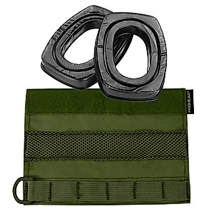 PROHEAR GEP02 Gel Ear Pads and HC01 Tactical Headset Cover for Howard Leight by Honeywell Impact Sport Sync Leightning Earmuffs