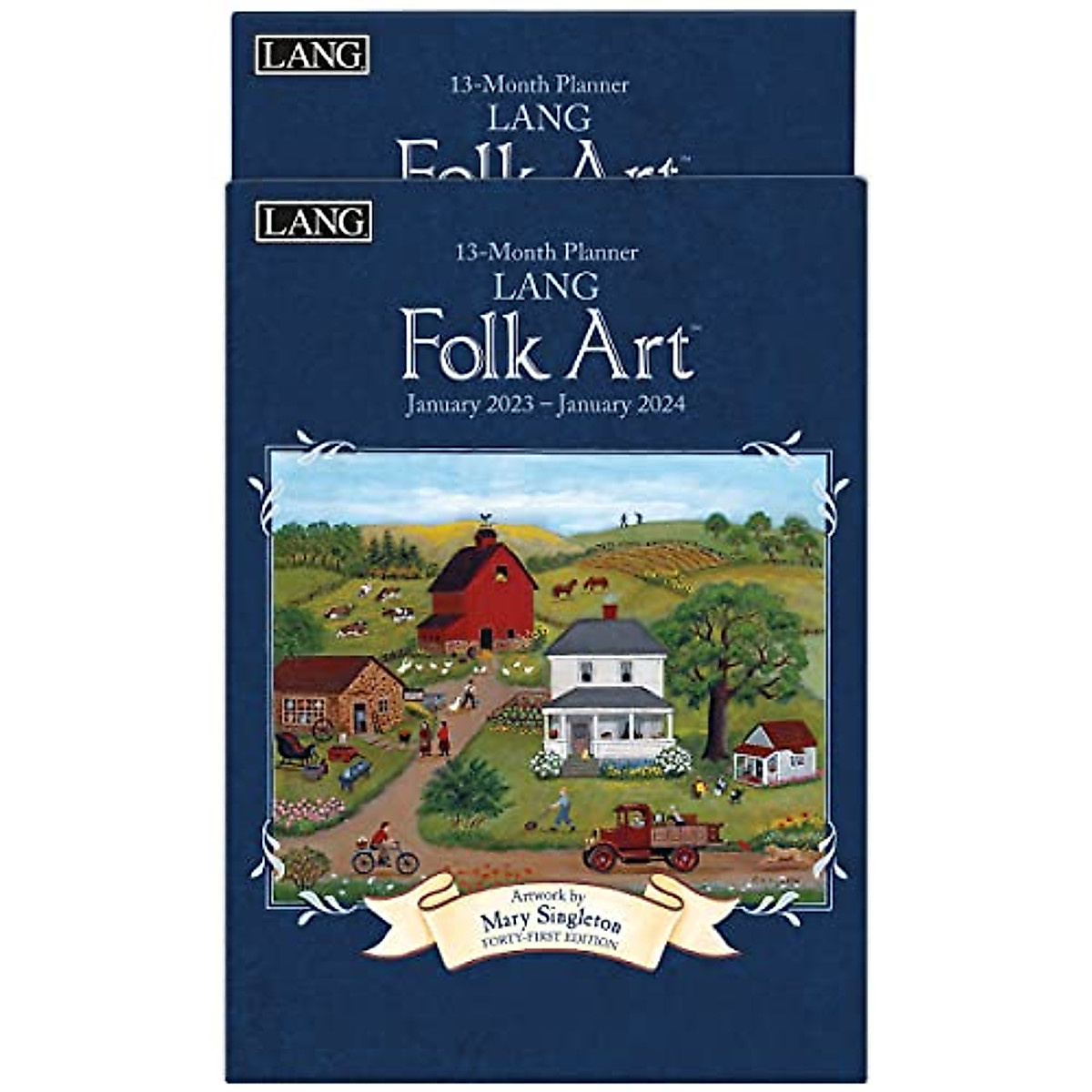 LANG LANG FOLK ART™ 2023 MONTHLY PLANNER (23991012099)