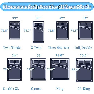 RDHOME 59" Bed Rails for Toddlers Safety Baby Bed Guard, Vertical Lifting Bed Guardrail for Kids, Collapsible Double Lock Bedrail Fits Queen Size Bed (1 Piece)