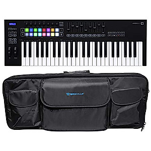 Novation Launchkey 49 MK3 49-Key USB MIDI Ableton Live Keyboard Controller+Bag