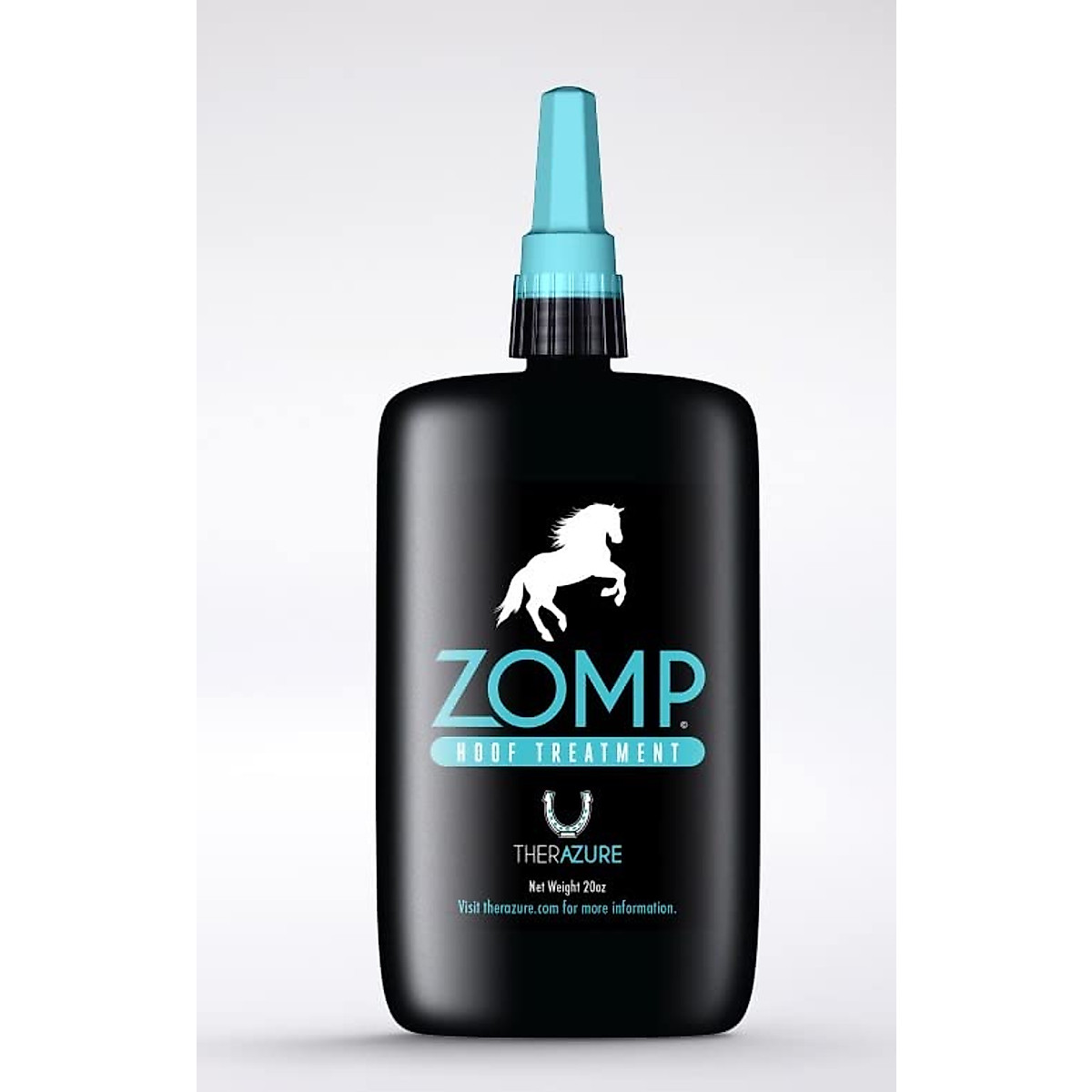 Therazure Zomp Liquid Hoof Thrush and White Line Treatment for Horses: Effective for Thrush Relief and Prevention on All Hooved Animals