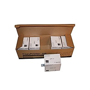 5 Wholesale Widgets Brand HQ40 Black Duplicator Ink Cartridges, Compatible with Ricoh HQ-40 RICHQ40C