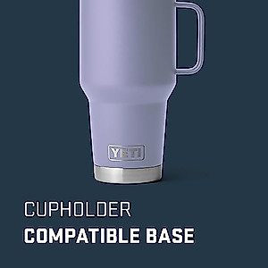 YETI Rambler 30 oz Travel Mug, Stainless Steel, Vacuum Insulated with Stronghold Lid, Cosmic Lilac