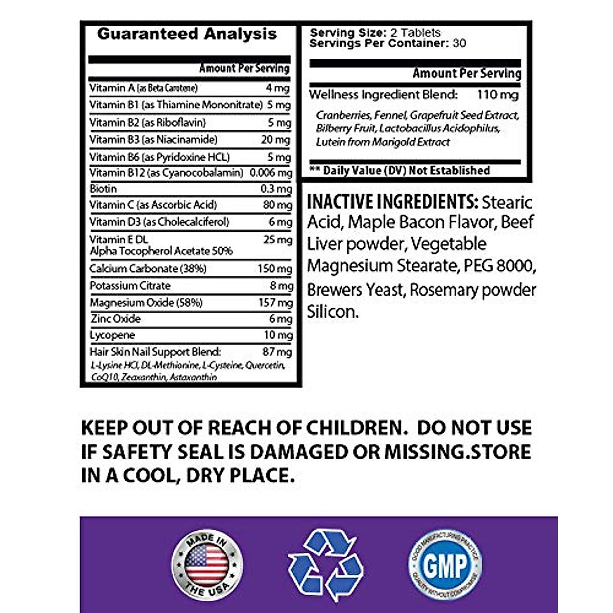 I LOVE MY PETS LLC cat Skin and Itch Relief - PET Healthy Hair and Coat - for Dogs and Cats - Premium Formula - cat Diet Treats - 1 Bottle (60 Treats)