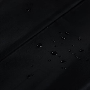 Sunolga 30 Inches Adjustable Twin Waterproof Door Draft Stopper, Right Angle Triangular Under Door Draft Noise Blocker for Bottom of Doors, Black