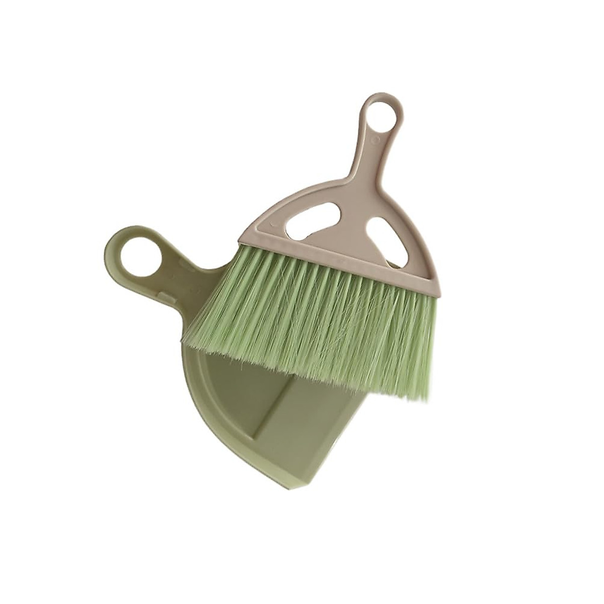 3 Pack Mini Broom and Dustpan Set with Handle, Hangable Small Hand Dustpan and Brush Cleaning Tool Set for Table Desk Keyboard Countertop Cars Sofa