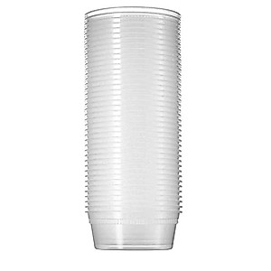 Mr. Miracle Deli Containers with Lids - 15 Pack of 8 oz Clear Airtight Reusable Plastic Food and Multi-Purpose Containers - Microwave, Freezer, and Dishwasher Safe