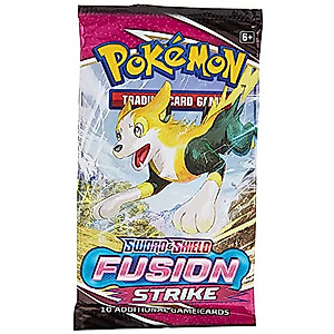 Pokémon TCG: Sword & Shield-Fusion Strike Sleeved Booster Pack (10 Cards)