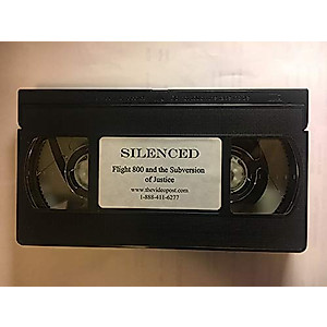 Silenced Flight 800 and The Subversion of Justice VHS TWA 1996 Rare Hard to Find Video