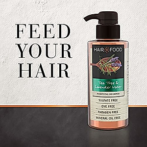 Hair Food Shampoo, Tea Tree & Lavender Water, 10.1 Oz (23174)