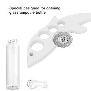 Horoper Ampoule Opener Glass Vial Breaker Bottle Opener Cutter, Ampoule Breaker, Fish Shape Glass Ampoule Bottle Opener Glass Ampule Opener Breaker Cutting Device,Cut The Ampoule