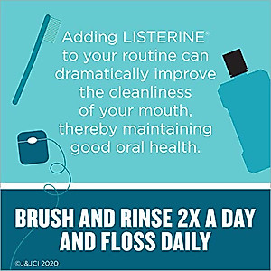 Listerine Ultraclean Access Disposable Snap-On Flosser Refill Heads For Proper Oral Care, Mint Flavored, 28 Count (Pack of 5)